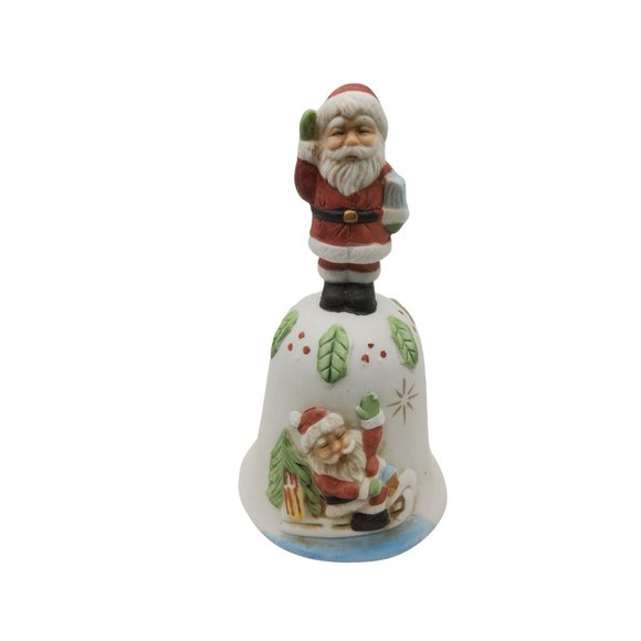 Unique Vintage | Holiday | Vintage Christmas Bisque Santa Claus Kris ...